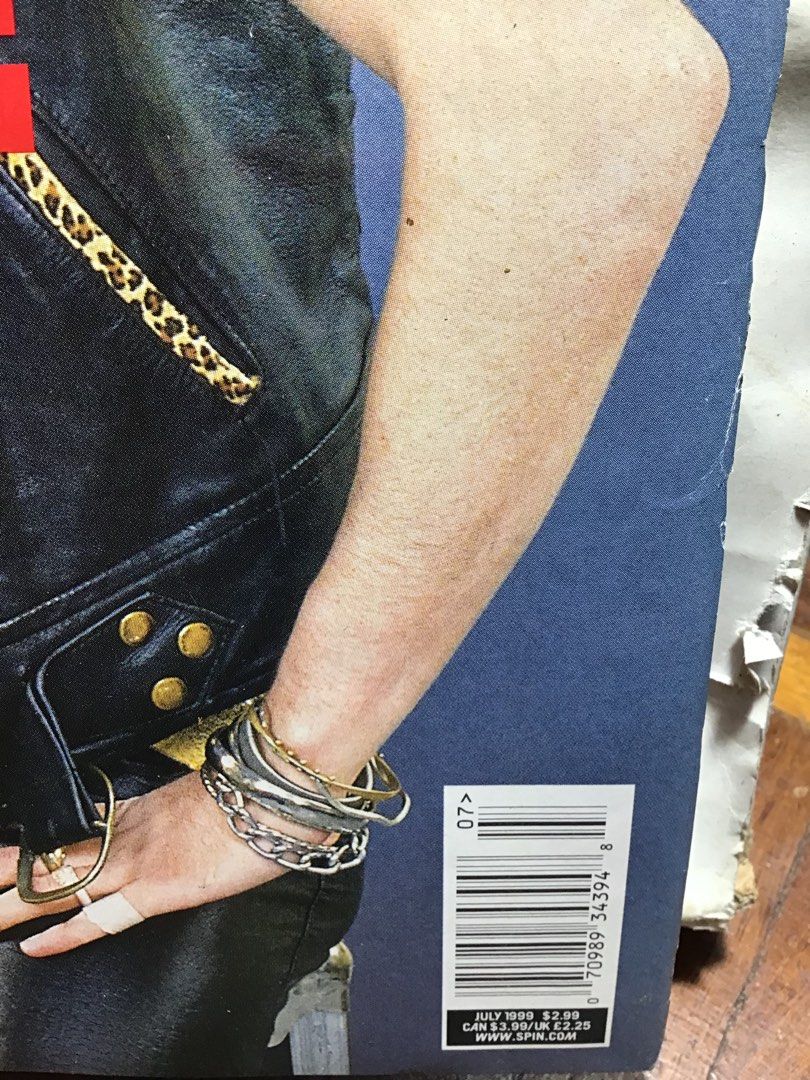 RARE SPIN MAGAZINE Axl Rose Guns n Roses OOP VINTAGE 1998 COLLECTORS ...