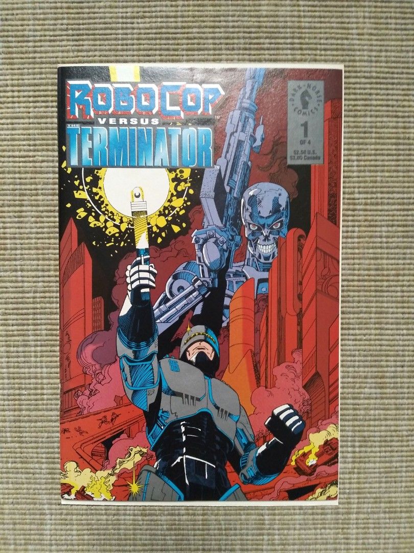 Robocop VS Terminator Comics , Issue 1 to 4 , Frank Miller and Walter ...