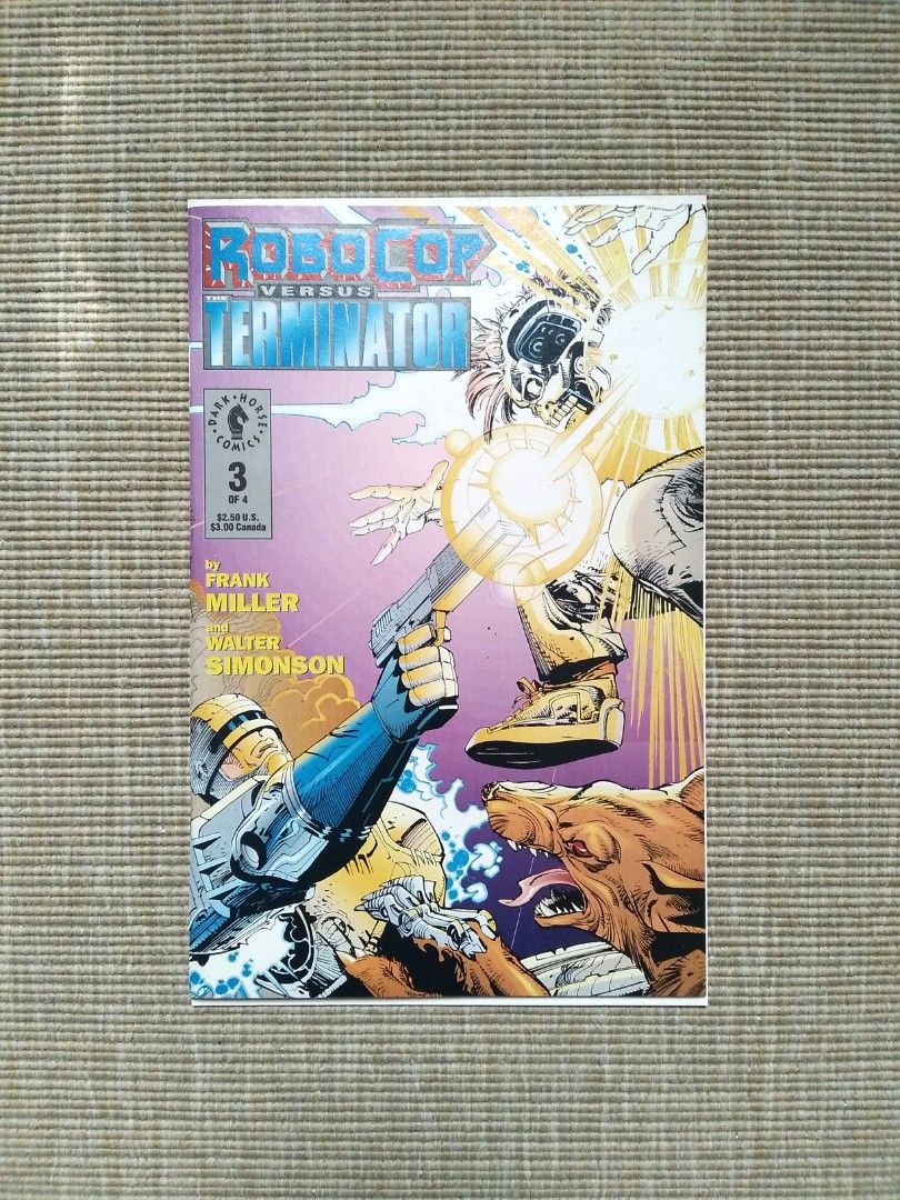 Robocop VS Terminator Comics , Issue 1 to 4 , Frank Miller and Walter ...