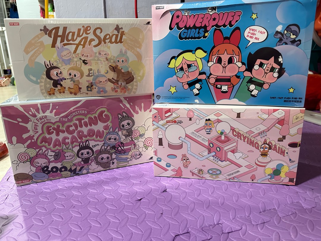 Sealed Labubu & Cry Baby Crying Again, Hobbies & Toys, Toys & Games on ...