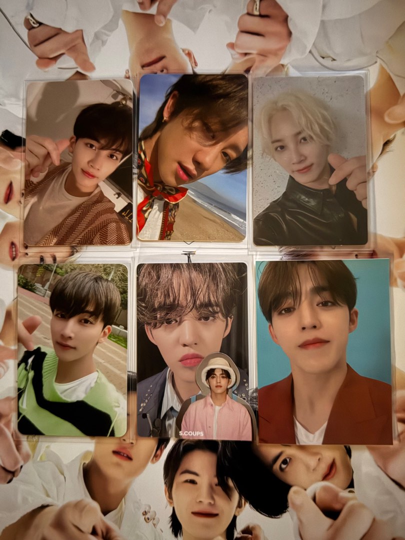 Seventeen Assorted Photocards Jeonghan The8 Scoups, Hobbies & Toys ...
