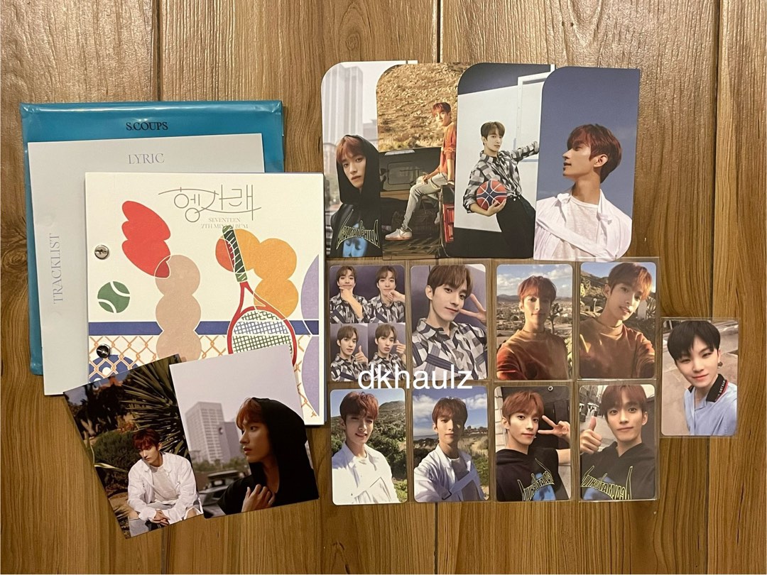 Seventeen DK Henggarae Net Ver. Unsealed Album with Complete Inclusions ...
