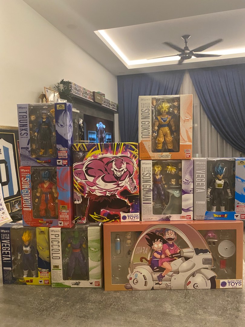 S.H. Figuarts (SHF) Dragon Ball & Black Hole - LOT 9 (BACK IN BOX ...