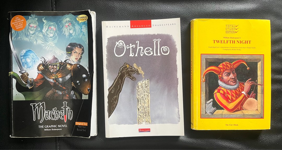 Dune Frank Herbert Kurt Vonnegut Gabrielle Zevin Othello Twelfth night ...