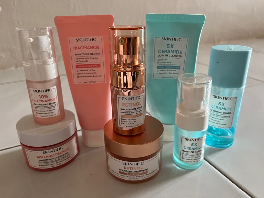 SKINTIFIC skincare range, Beauty & Personal Care, Face, Face Care on ...