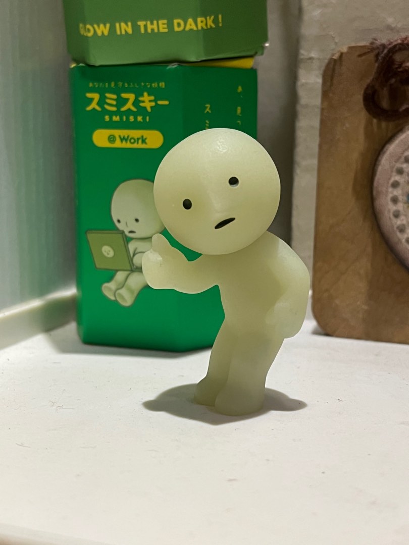 Smiski at work series thumbs up (with bnf), Hobbies & Toys, Toys ...