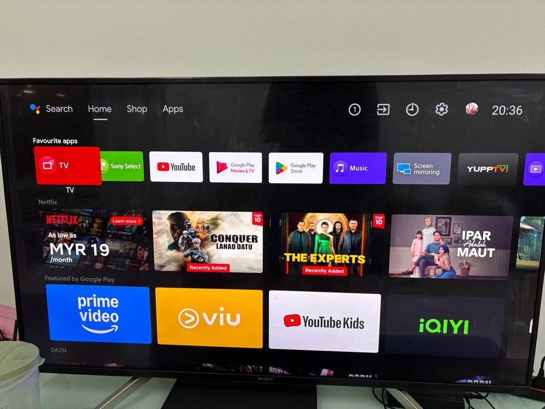Sony 49inch android smart tv, TV & Home Appliances, TV & Entertainment ...