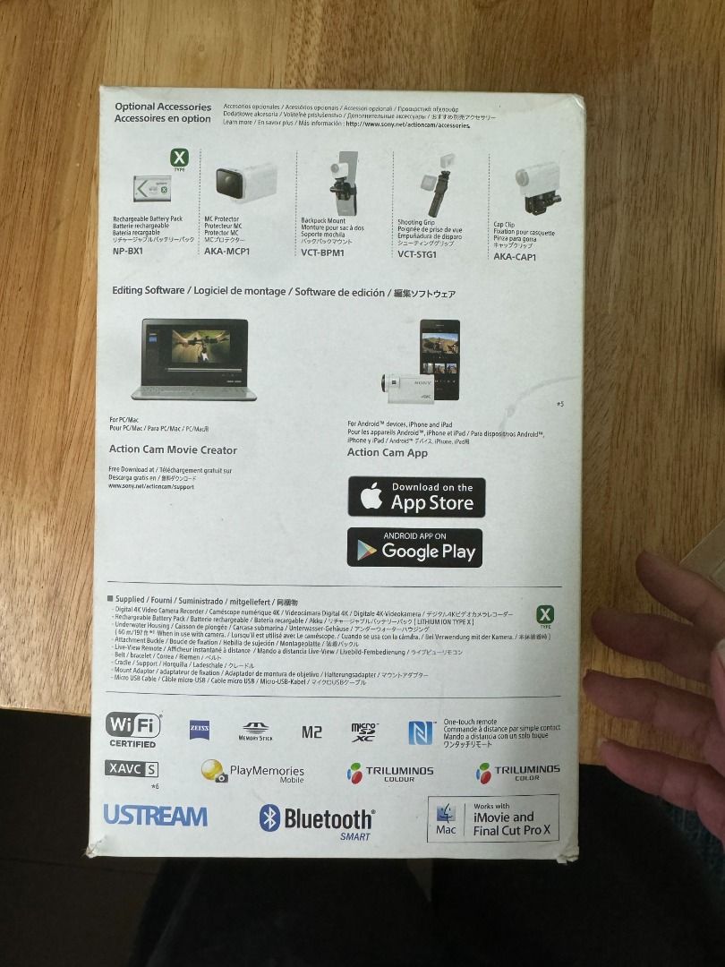 Sony FDR X-3000 Full set, Photography, Video Cameras on Carousell