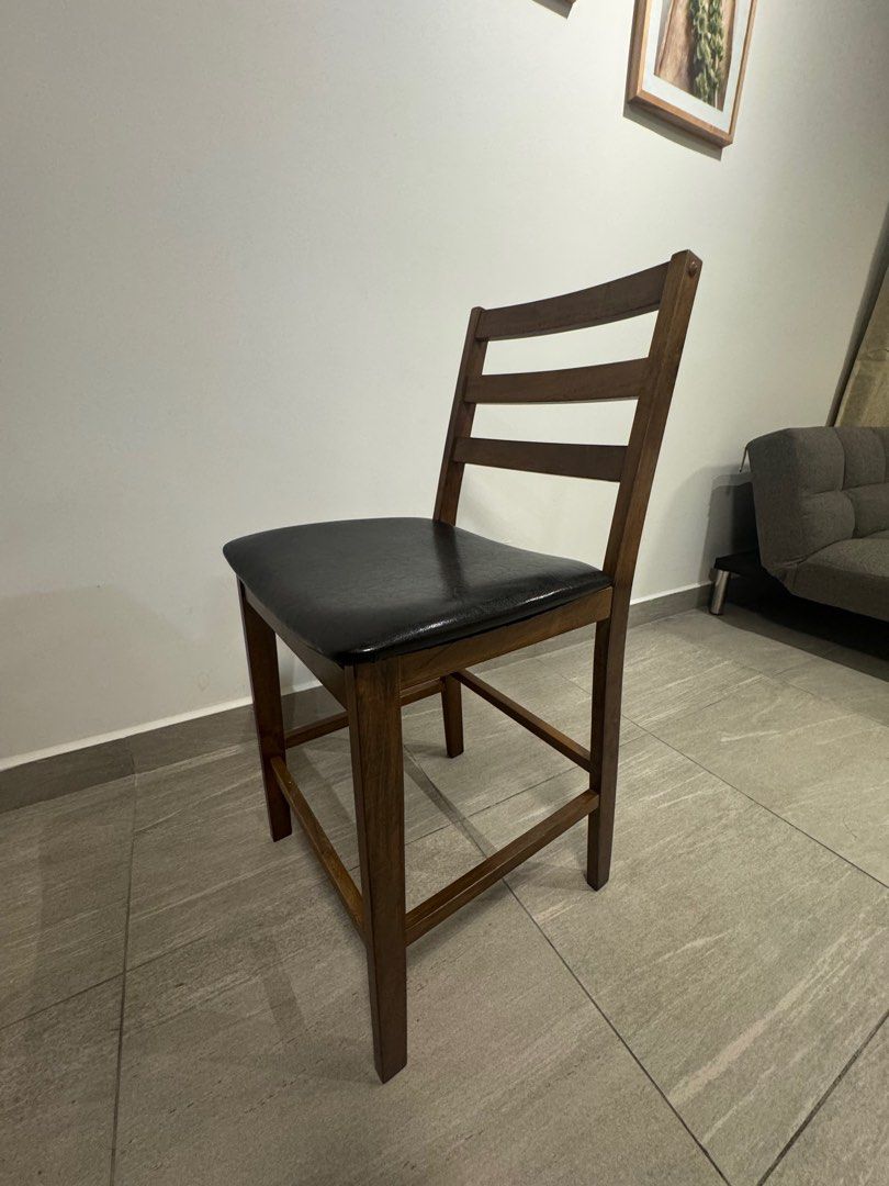 SSF Home Bar Dining Table with 4x Chairs, Furniture & Home Living ...