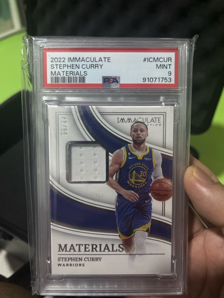 Stephen Curry Game Worn patch, Hobbies & Toys, Memorabilia ...