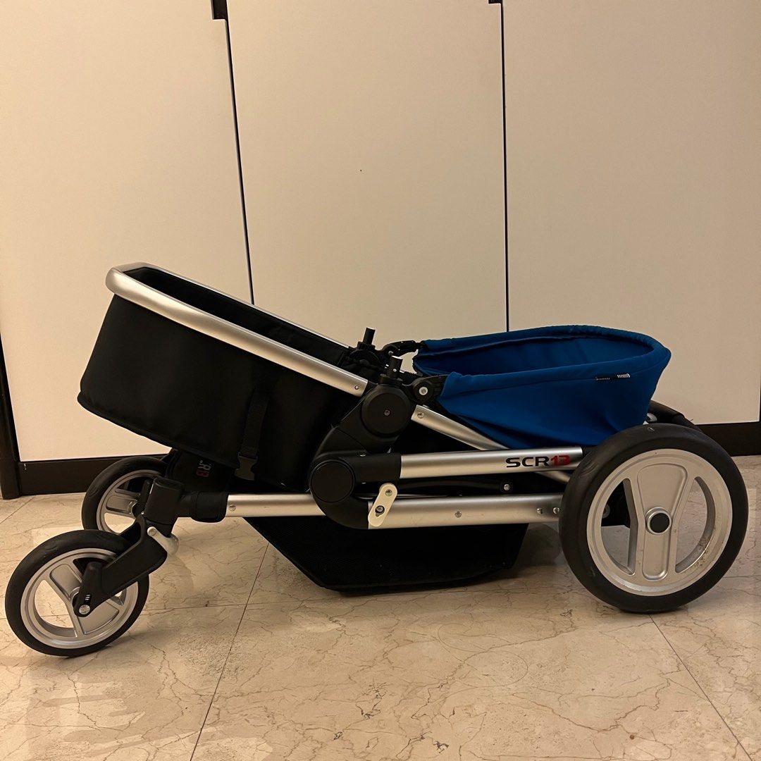 Sweet Cherry SCR 13 Stroller in Black & Blue, Babies & Kids, Going Out ...