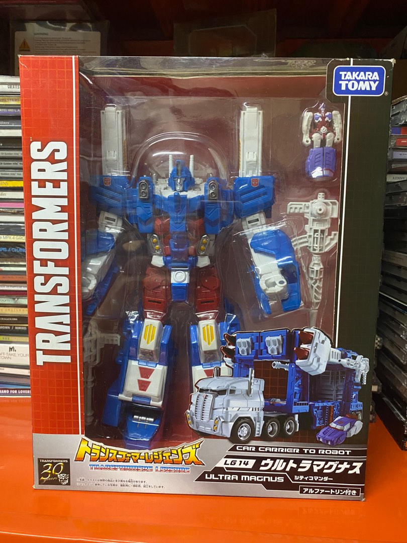 TAKARA TOMY TRANSFORMERS LEGENDS LG14 ULTRA MAGNUS w/ Alpha Trion ...