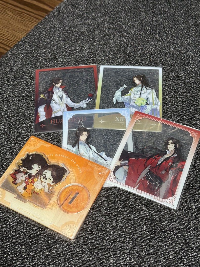 TGCF Heaven Official’s Blessing Clear acrylic cards Camphong standee ...