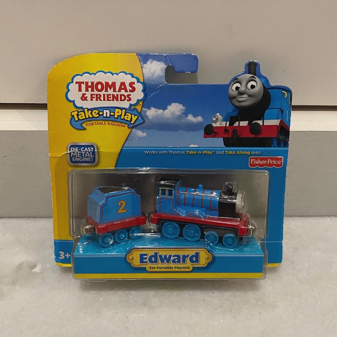 Thomas & Friends kereta Thomas Die Cast Edward original metal, Toys ...
