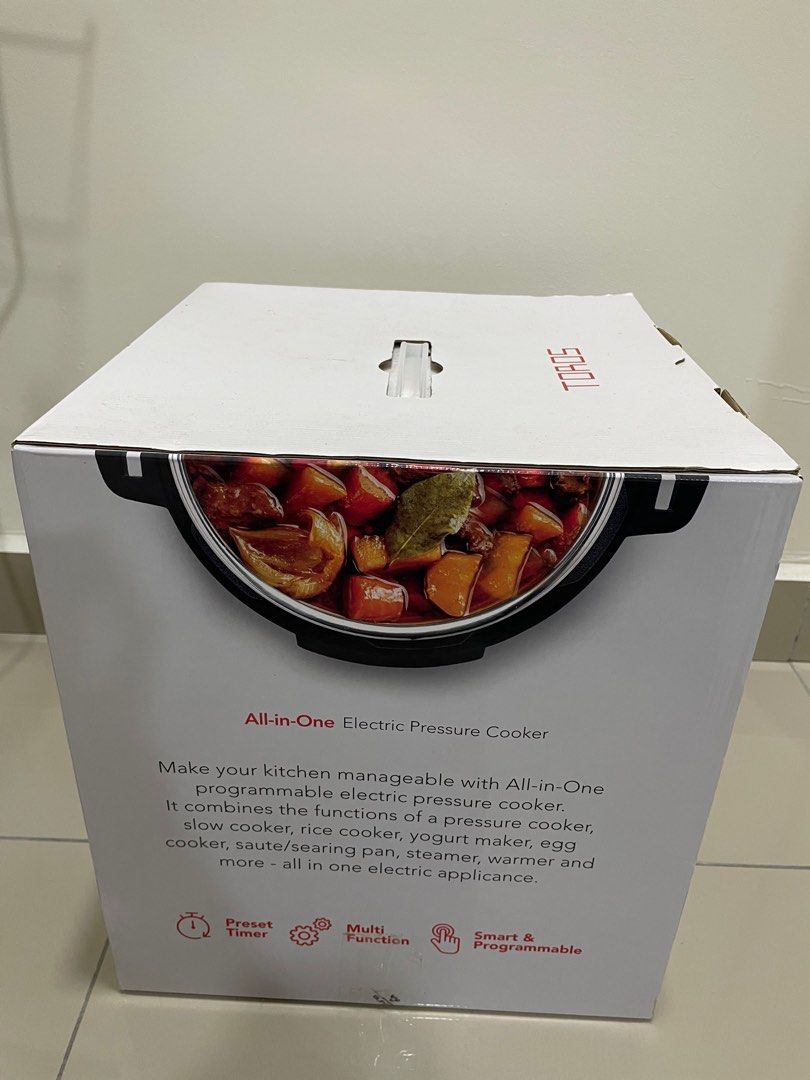 Toros All in One Electric Pressure Cooker 6L, TV & Home Appliances ...