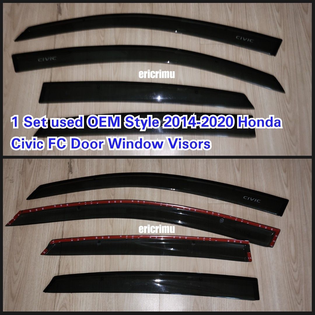 Used Door Windows Visors - Civic FC, 2016-2018 Elantra AD, 2019-2020 ...