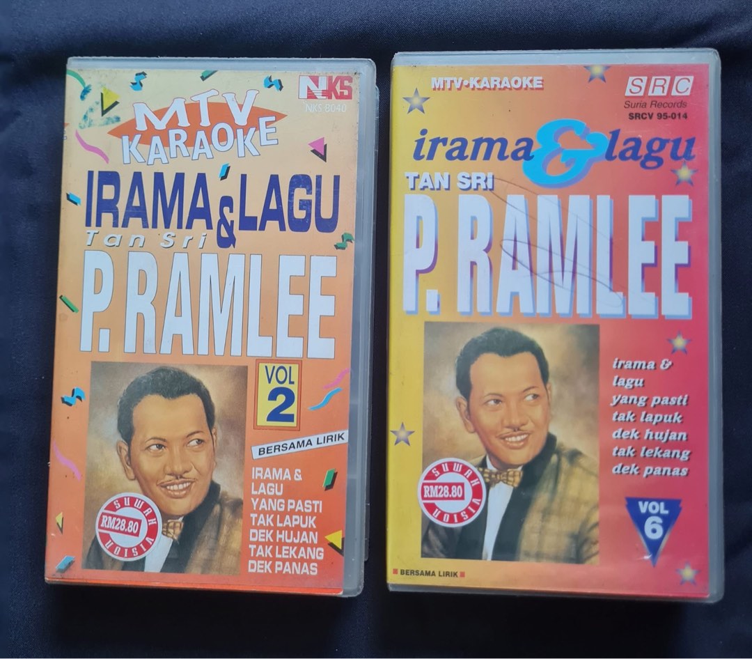 VHS-Tan Sri P.RAMLEE Irama & Lagu -confuzi , Hobbies & Toys, Music ...
