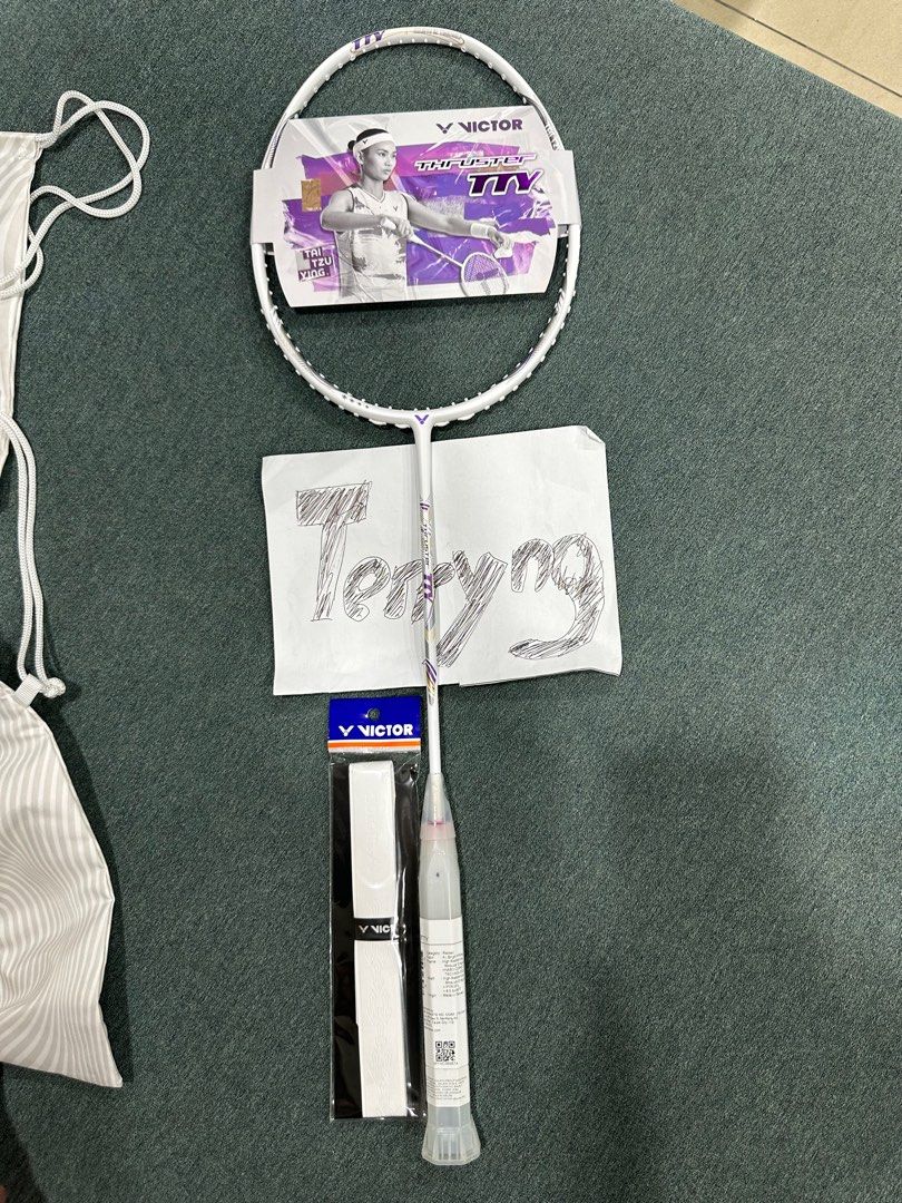 Victor thruster tty tai tzu ying badminton racket, Sports Equipment ...
