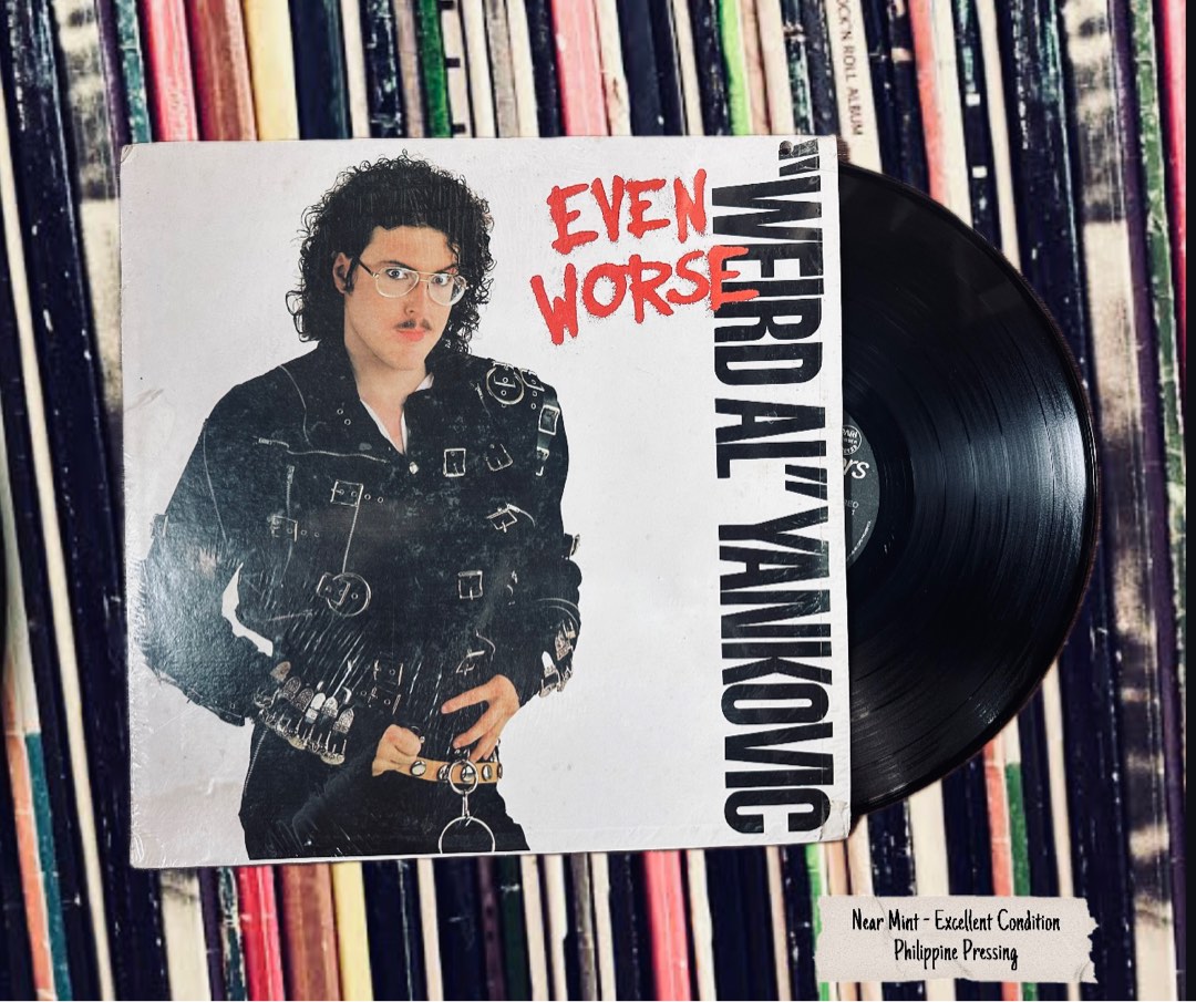 Weird Al Yankovic Even Worse Vinyl Record LP Vintage Vinyls LPs Weird ...