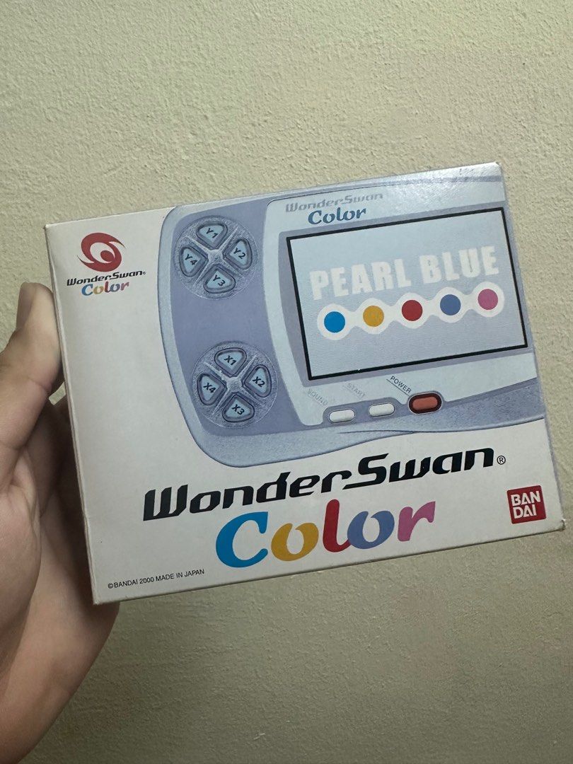 Wonder swan colour complete box, Video Gaming, Video Game Consoles ...