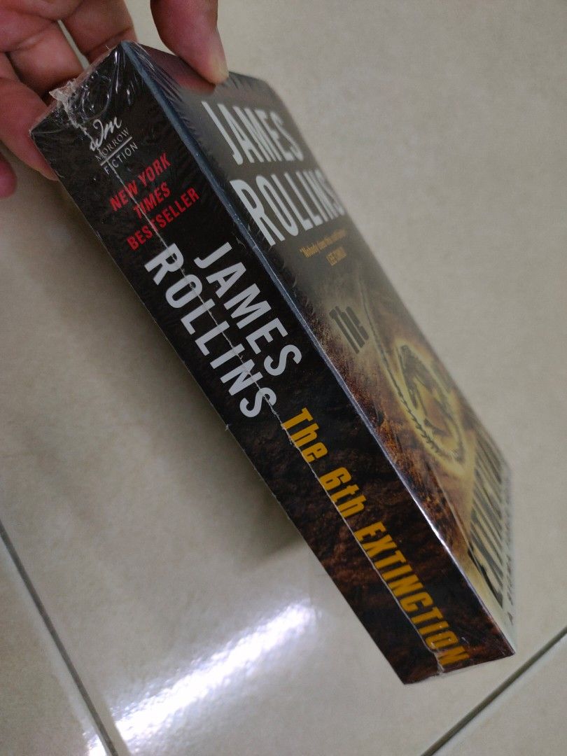 [100% Original] The 6th Extinction by James Rollins (Thriller ...