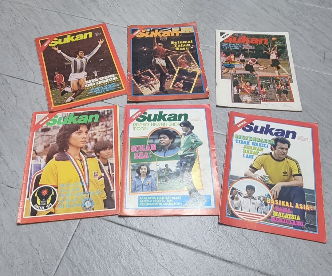 1970s Rare Majalah Sukan adidas, Everything Else, Others on Carousell
