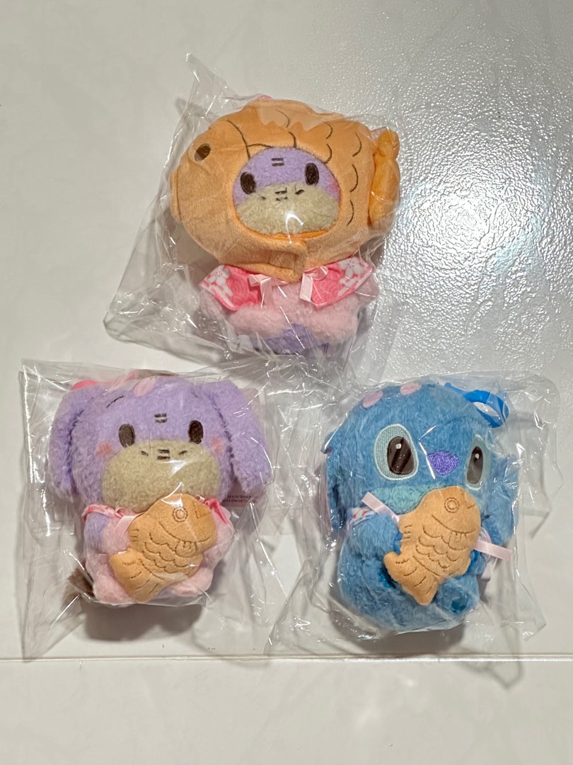 CPCM Disney Plush Keychain - Eeyore / Stitch, Hobbies & Toys, Toys ...