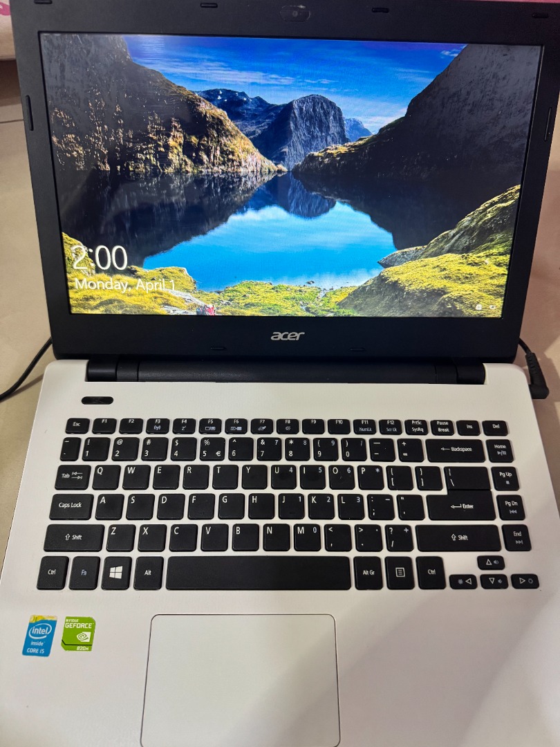 Acer 14' E5-471G-63WL Laptop with Inspection Report (2014), Computers ...
