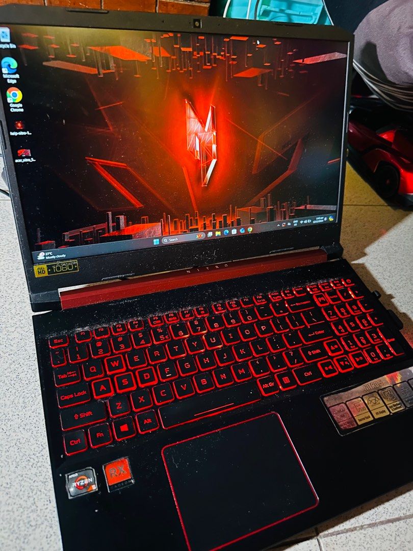 Acer nitro ryzen 5 windows 11, Computers & Tech, Laptops & Notebooks on Carousell
