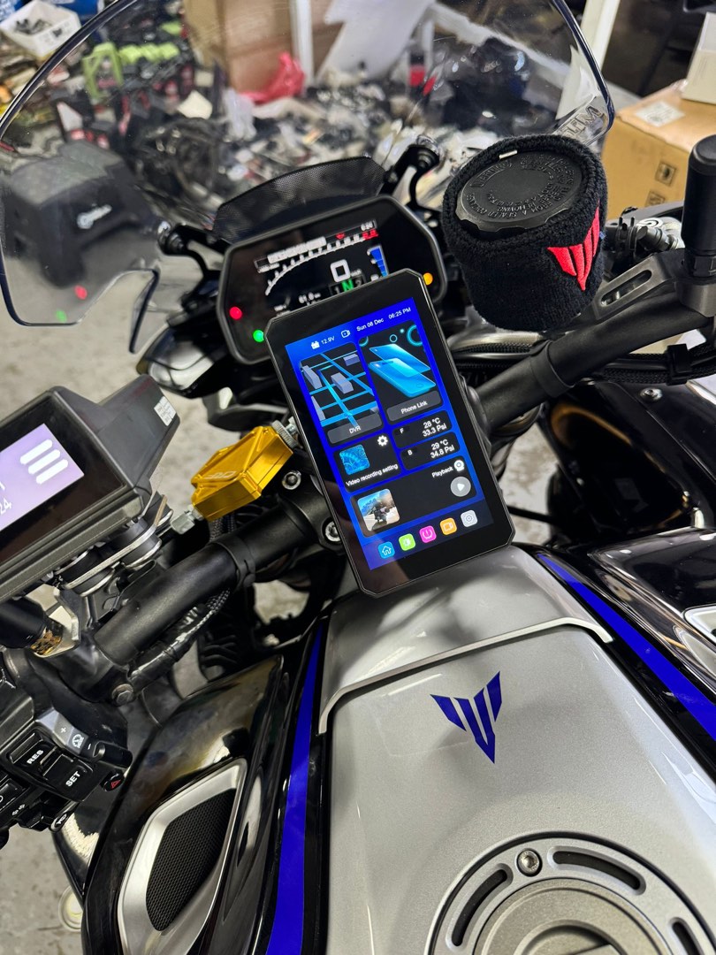 ALIEN RIDER M2S M12S MOTORCYCLE CAMERA CARPLAY WITH TPMS AND BSM, Motorcycles, Motorcycle ...