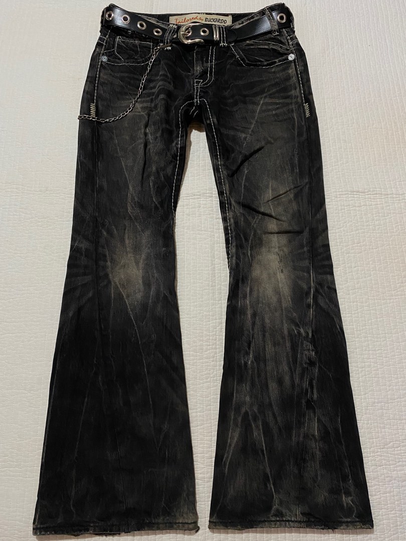 ARCHIVAL BUCKAROO FLARED JEANS, Men's Fashion, Bottoms, Jeans on Carousell