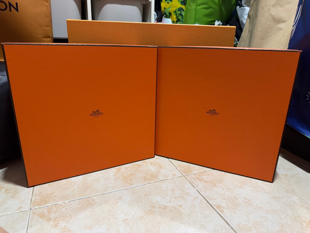 Authentic Hermes Box. Sold per pc. Fits Kelly 28 and Birkin 30, Luxury ...