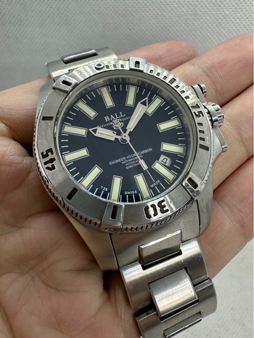Ball Engineer Hydrocarbon Classic 40mm Diver Automatic, Men's Fashion ...