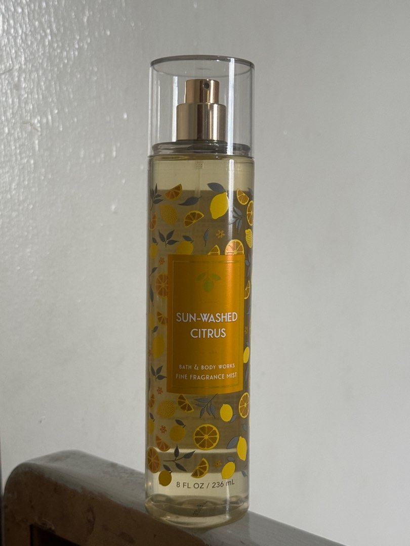 Bath& Body Works Sunwashed Citrus Fine Fragrance Mist, Beauty ...