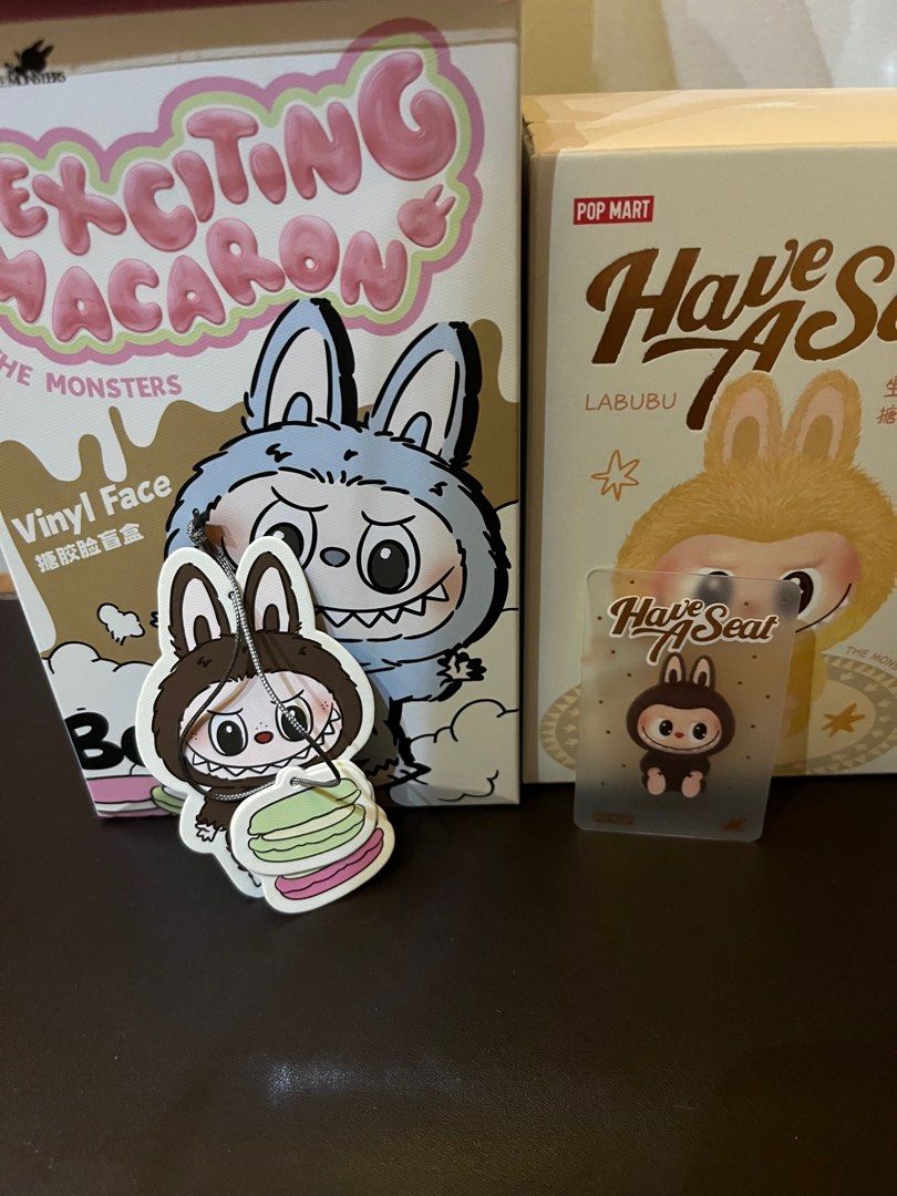 BNIF Pop mart Labubu V1 V2 confirmed design blind box, Hobbies & Toys ...