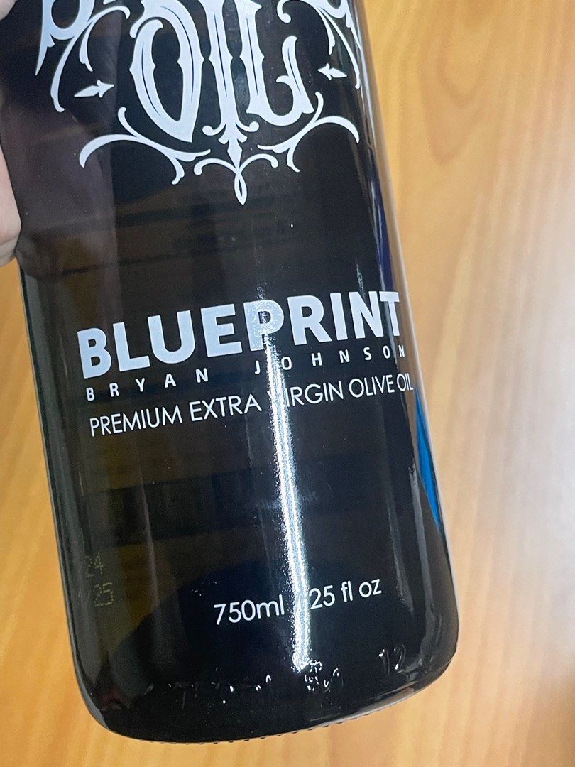Bryan Johnsons Blueprint Snake Oil Extra Virgin Olive Oil 750Ml, Health ...