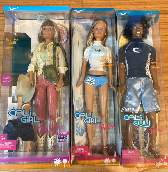 BUNDLE Cali Girl Barbie SET + Ken Doll Mattel, Hobbies & Toys, Toys ...