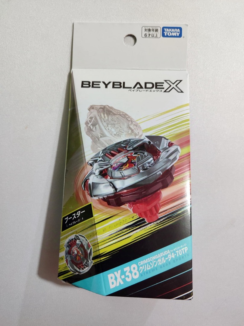 BX-38 Crimson Garuda Japan Brand New - Non Ban kee Beyblade X, Hobbies ...