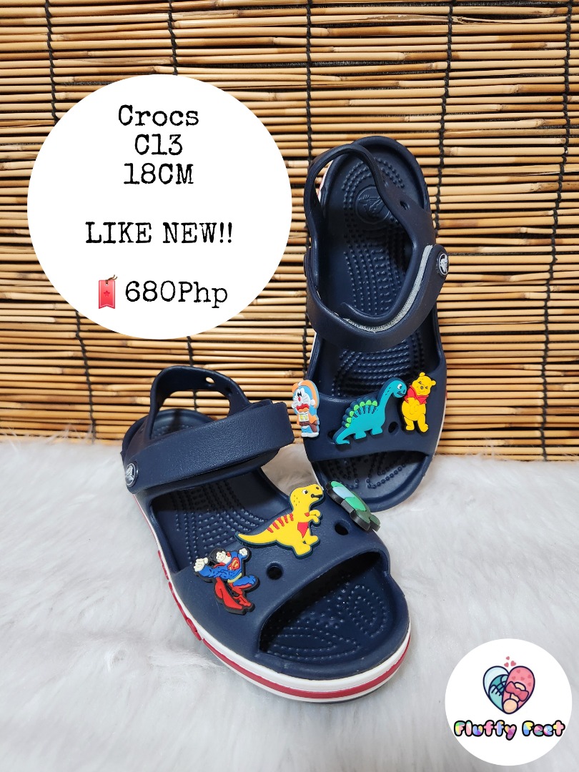 C13 - Preloved Original Crocs, Babies & Kids, Babies & Kids Fashion on ...