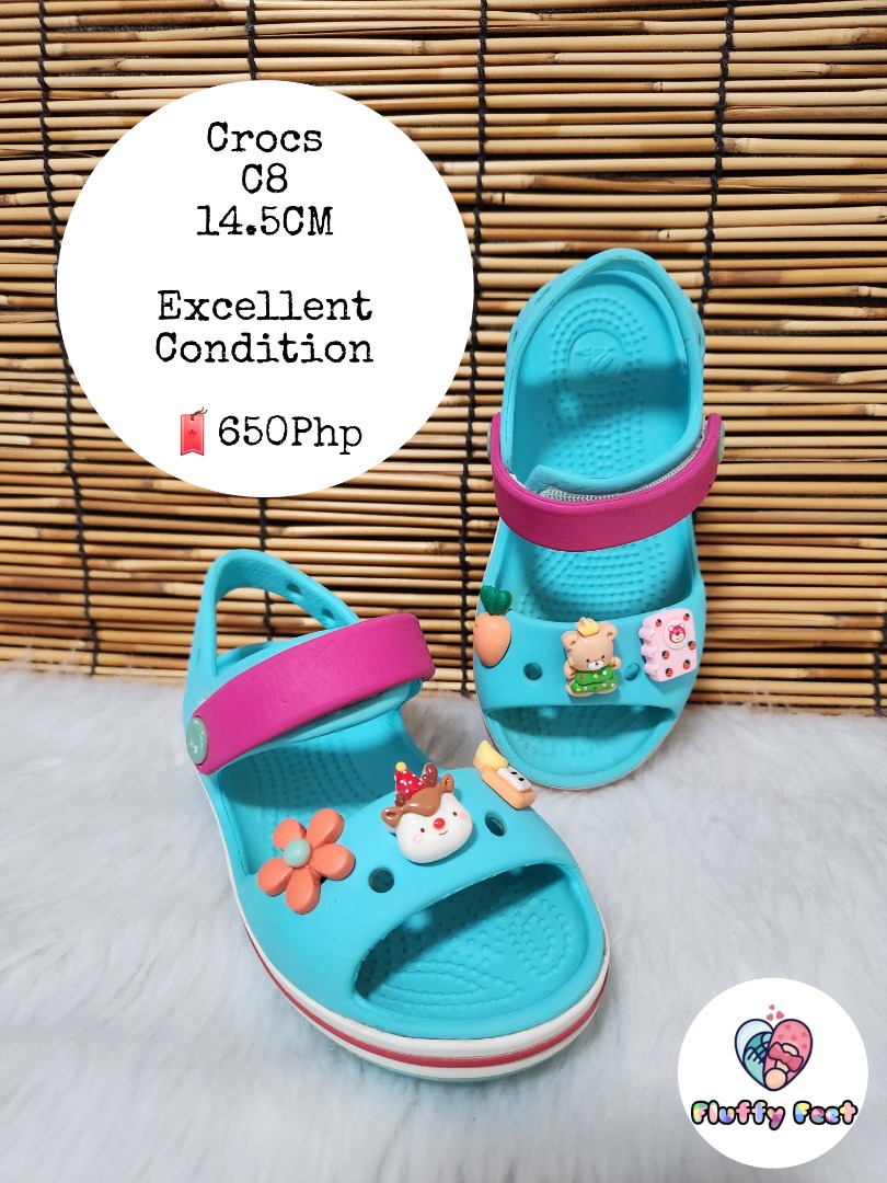 C8- Preloved Original Crocs, Babies & Kids, Babies & Kids Fashion on ...