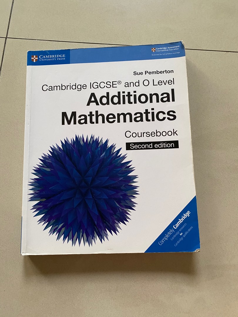 Cambridge igcse Add Maths Coursebook by Cambridge University Press, Hobbies & Toys, Books ...