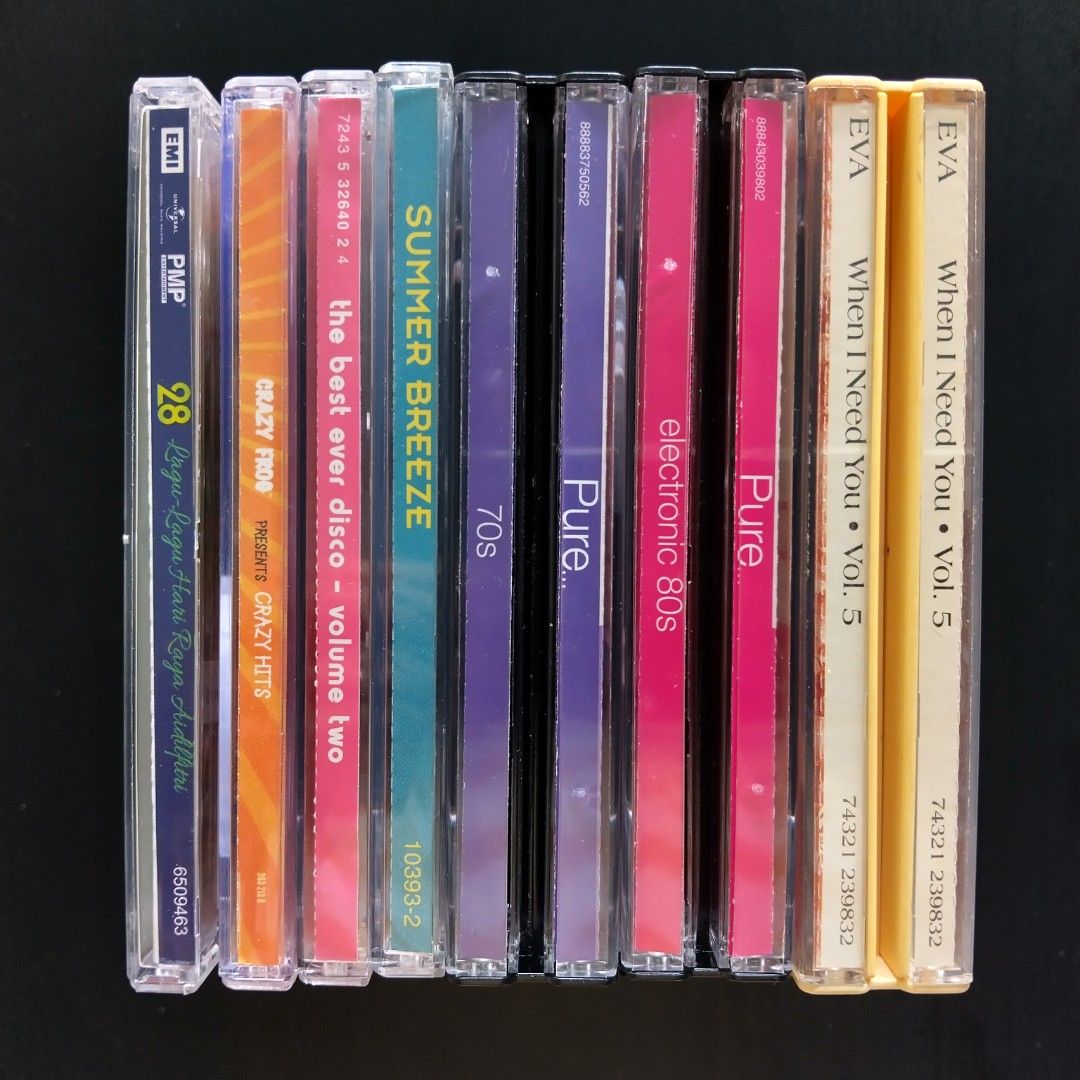 (CD) (2CD) (4CD) 28 Lagu-Lagu Hari Raya Aidilfitri / CRAZY FROG / Disco ...