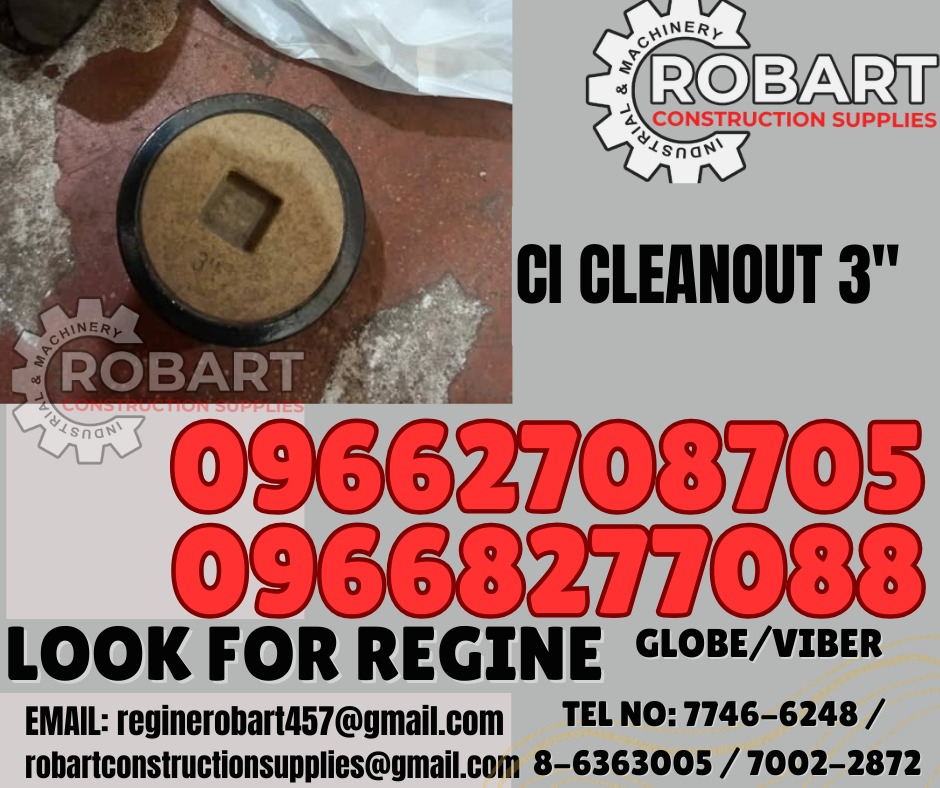 CI CLEANOUT 3'', Commercial & Industrial, Industrial Equipment on Carousell