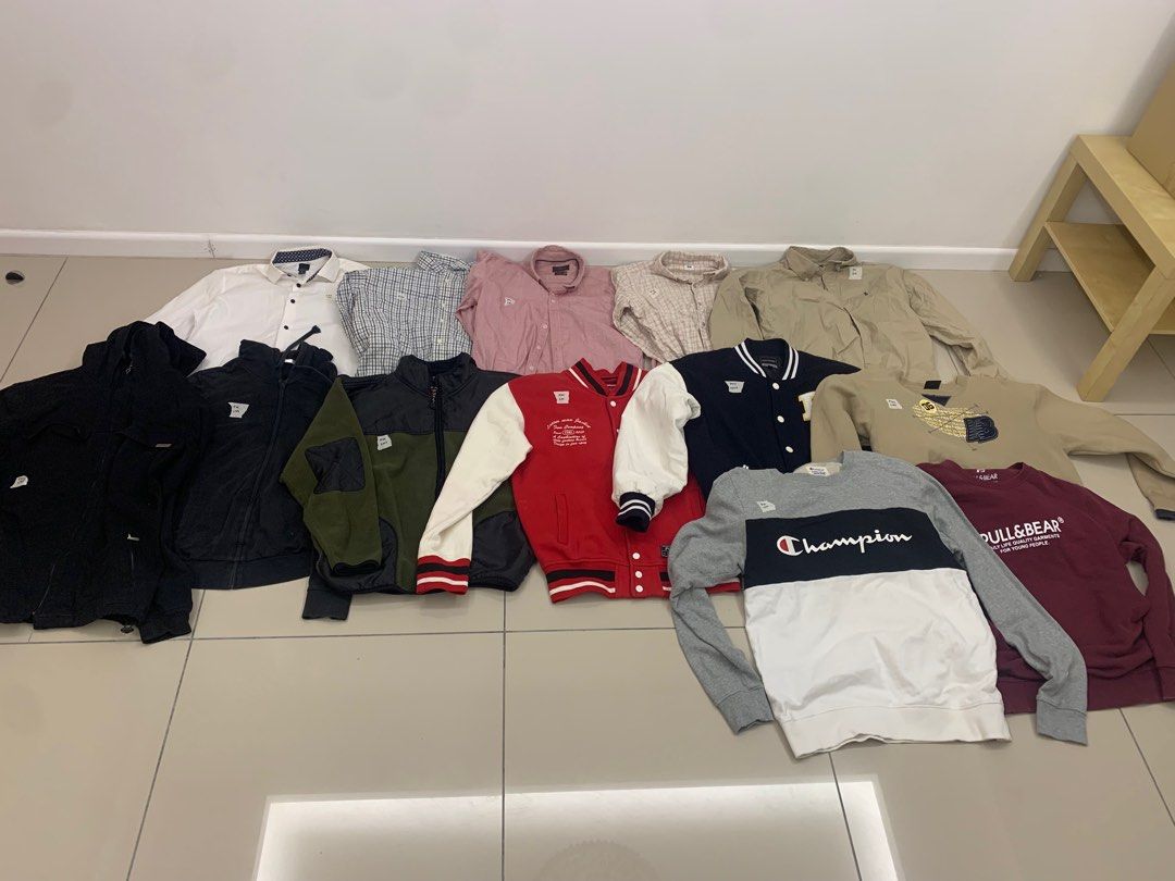 Clear Barang Bundle - Adidas, Nike, Stussy, Polo, Uniqlo,Champion, New ...