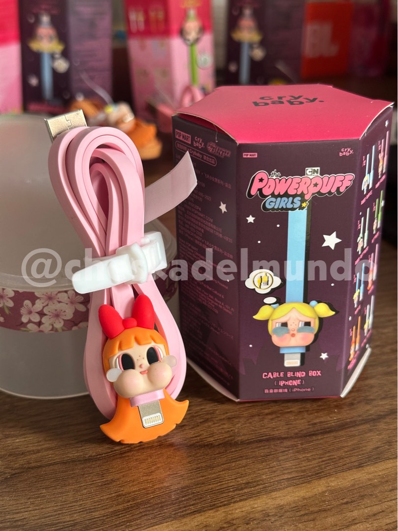 Cry Baby Powerpuff Girls Cable Cord Blind Box (iPhone) - Blossom ...