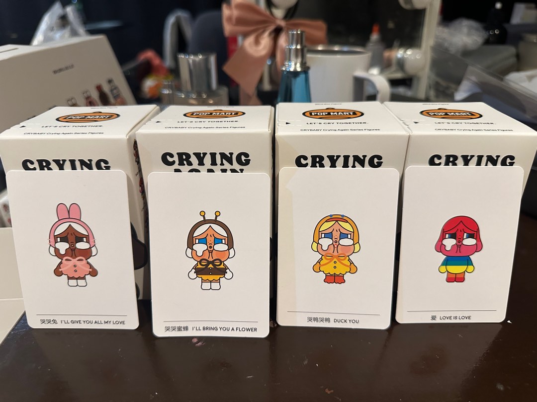 crybaby crying again figurine, Hobbies & Toys, Toys & Games on Carousell