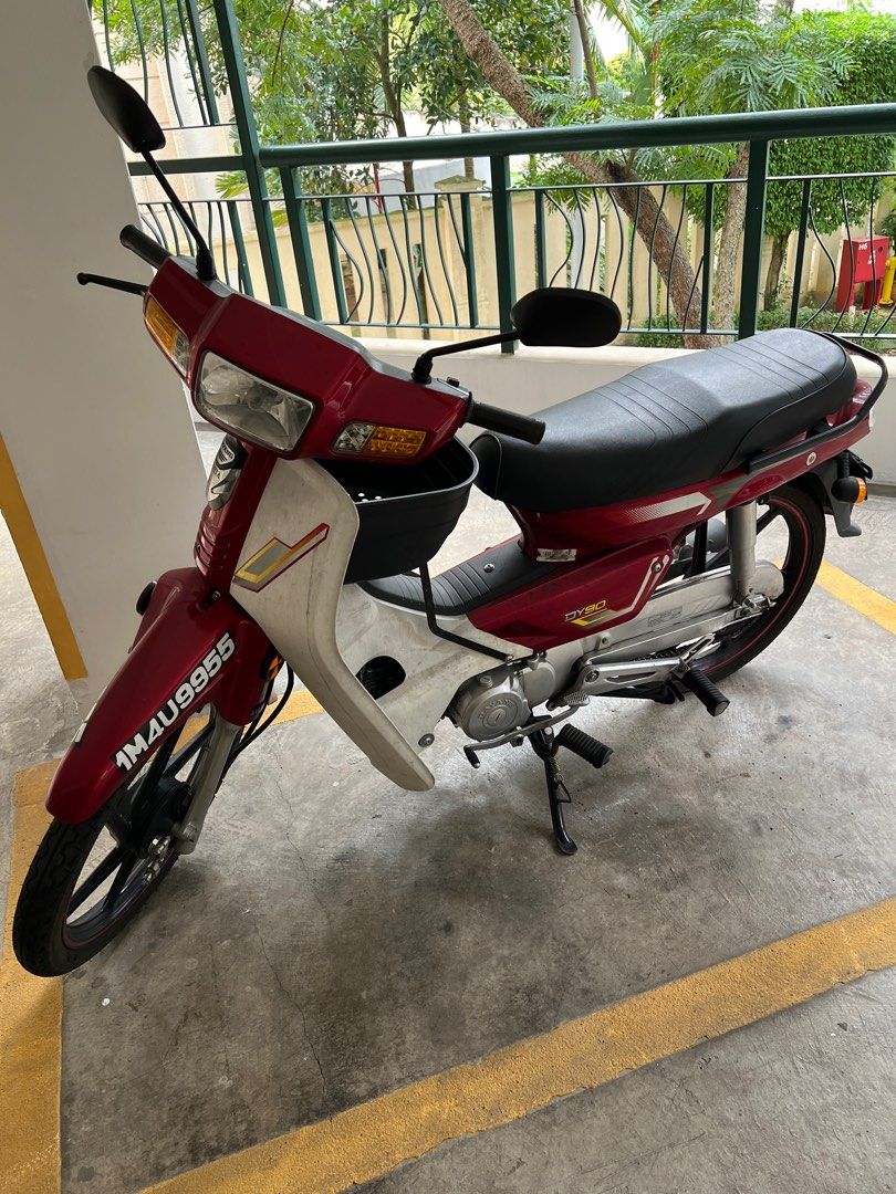 Dayang Dayang with nice number plate, Motorbikes on Carousell