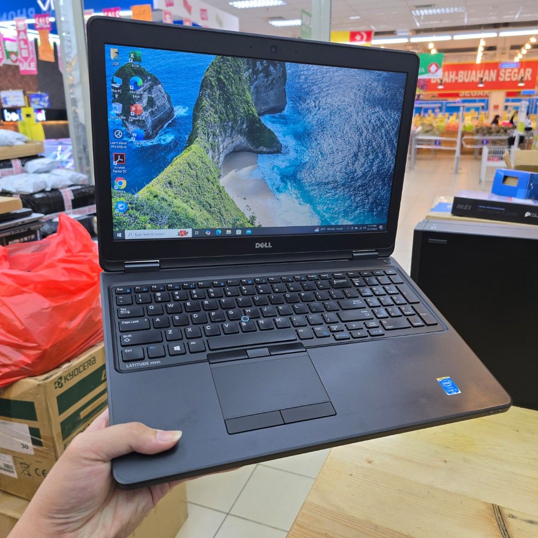DELL LATITUDE E5550 (i5-5th,8GB RAM,256GB SSD,15.6'), Computers & Tech ...
