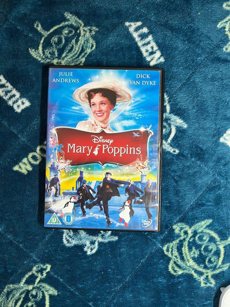 Disney DVD Video Mary Poppins, Hobbies & Toys, Music & Media, CDs ...