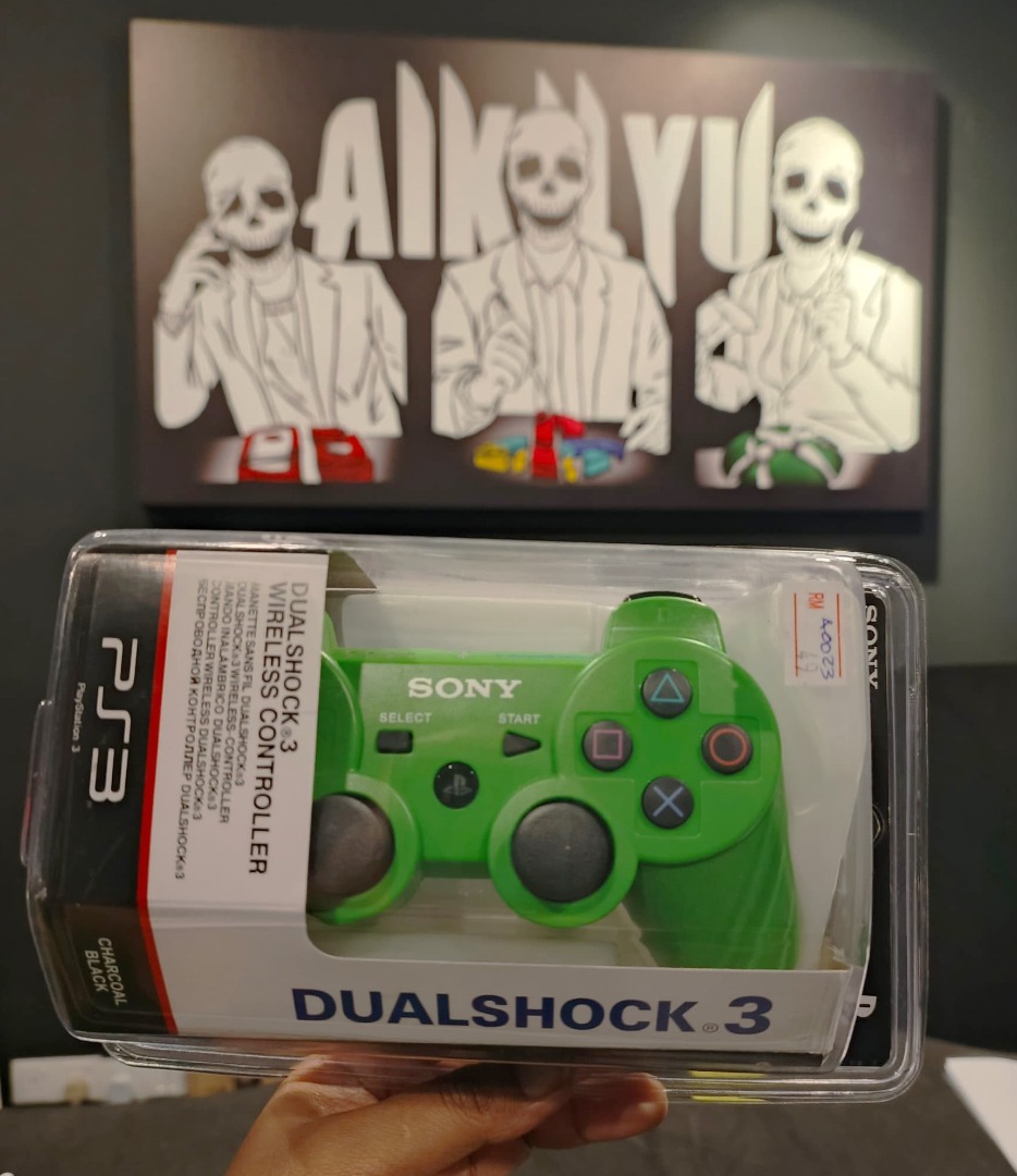 DS3 Dualshock 3 Controller Wireless OEM New, Video Gaming, Gaming ...